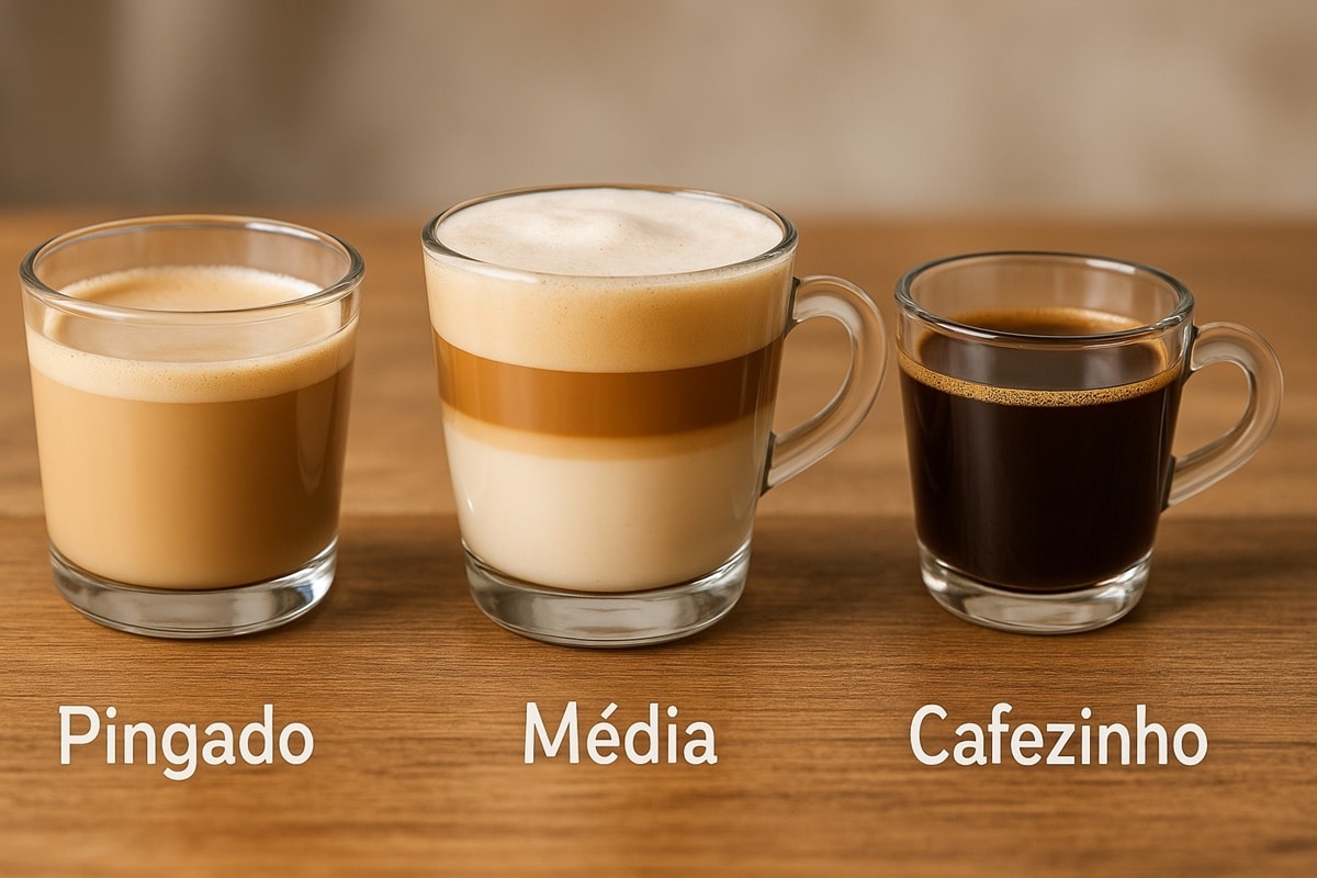 Pingado, Média e Cafezinho: Qual a Diferença Entre Esses Cafés?