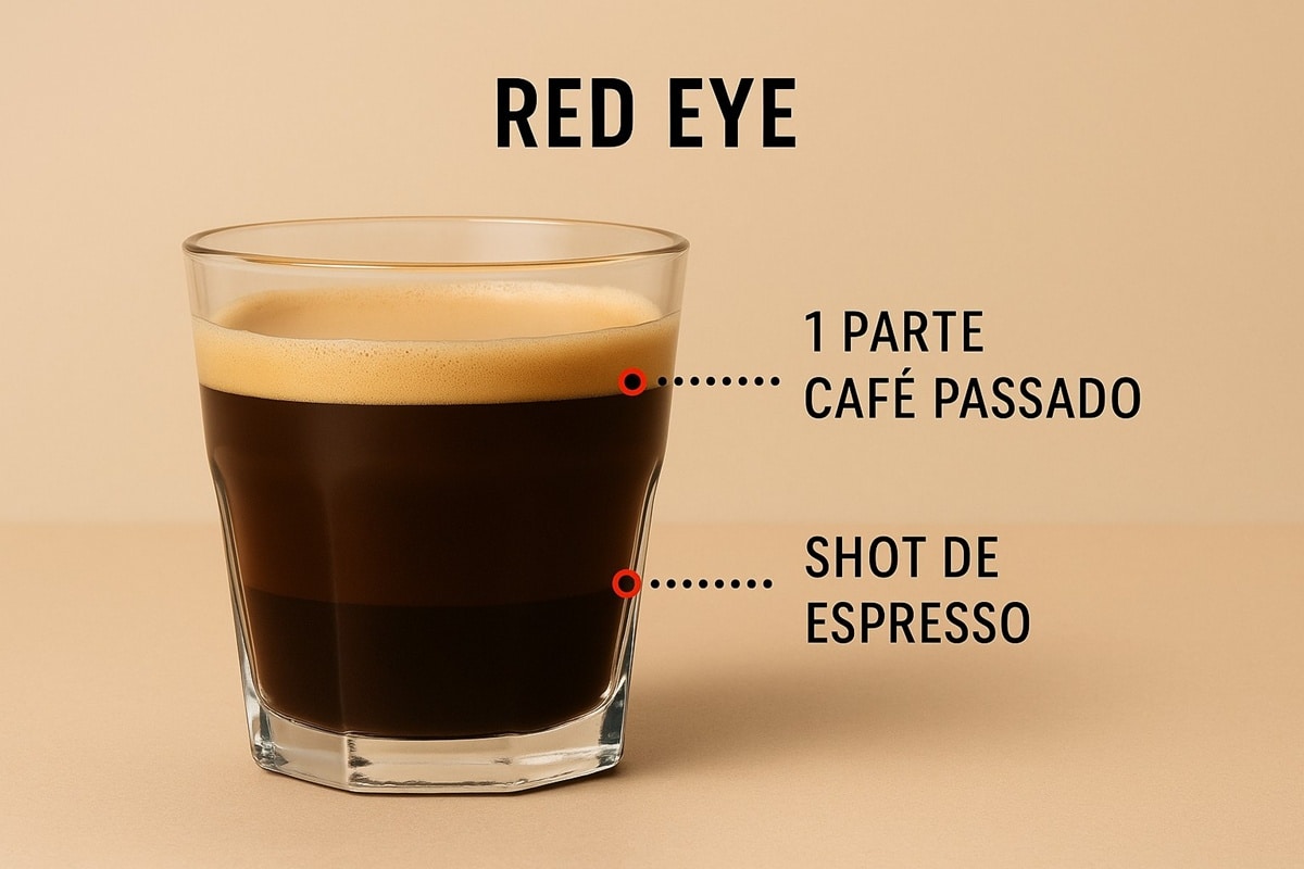 O que é um café Red Eye?