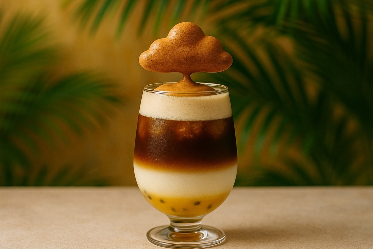 Delícia Viral: Receita do Café Nuvem Tropical de 2025