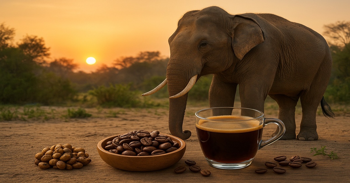 Black Ivory Coffee como é feito e quanto custa?